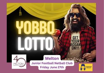 YOBBO Lotto Night Individual ticket | Melton Football Club Juniors INC